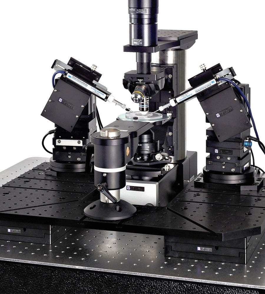 The Scientifica Motorised Movable Base Plate | Scientifica